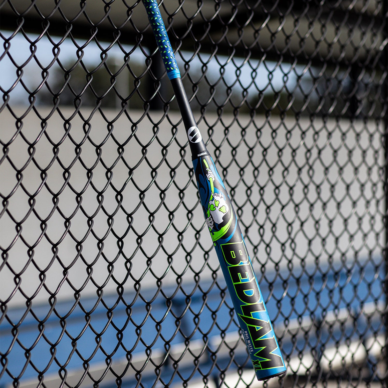 2024 Worth Bedlam - Phil Matte XL USSSA Slowpitch Softball Bat WSU413P