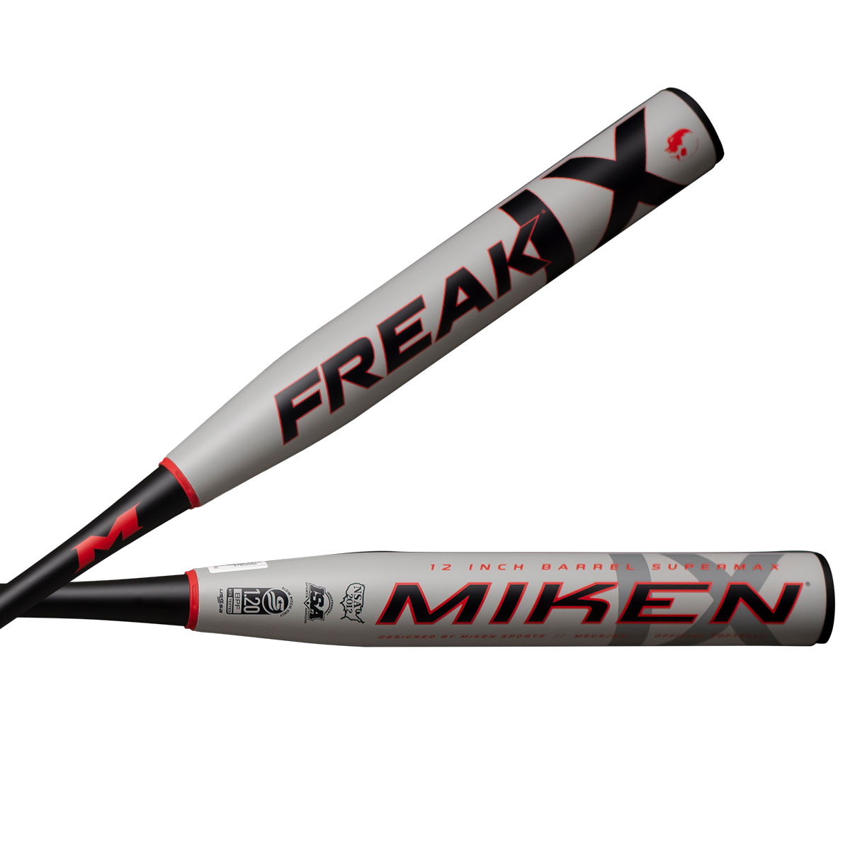 2023 Miken FREAK 9R Supermax 2pc 12" Barrel USSSA Slowpitch Softball B