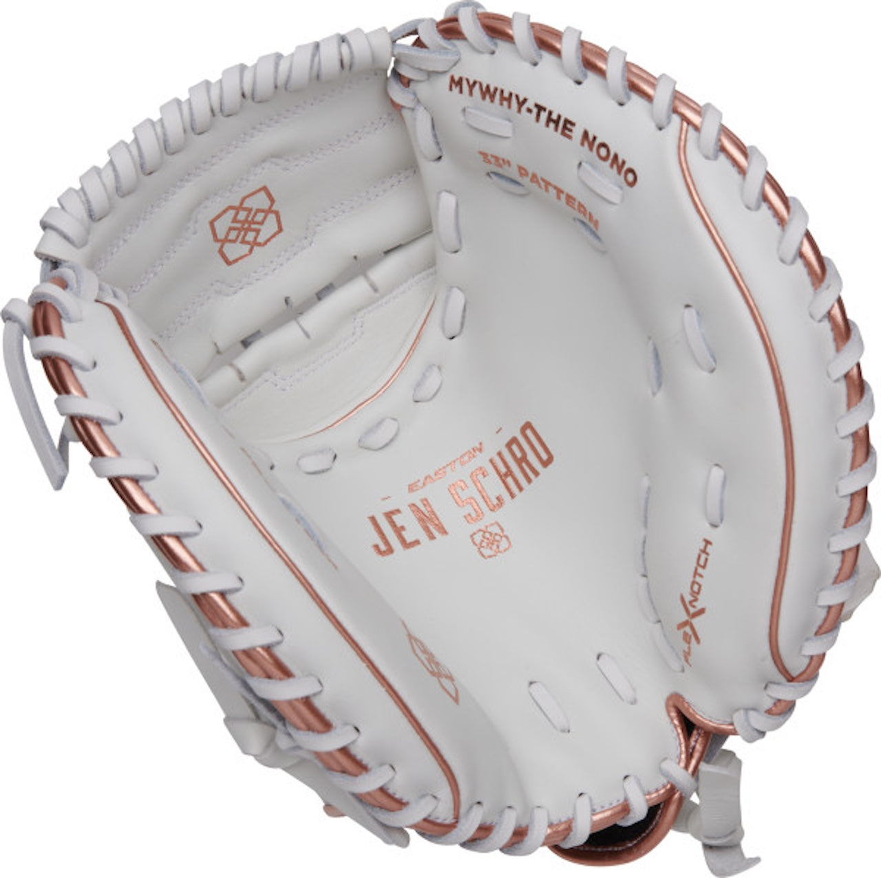 2024 Easton Jen 'Schro' Schroeder MYWHY 33" Fastpitch Catchers Mitt/Gl