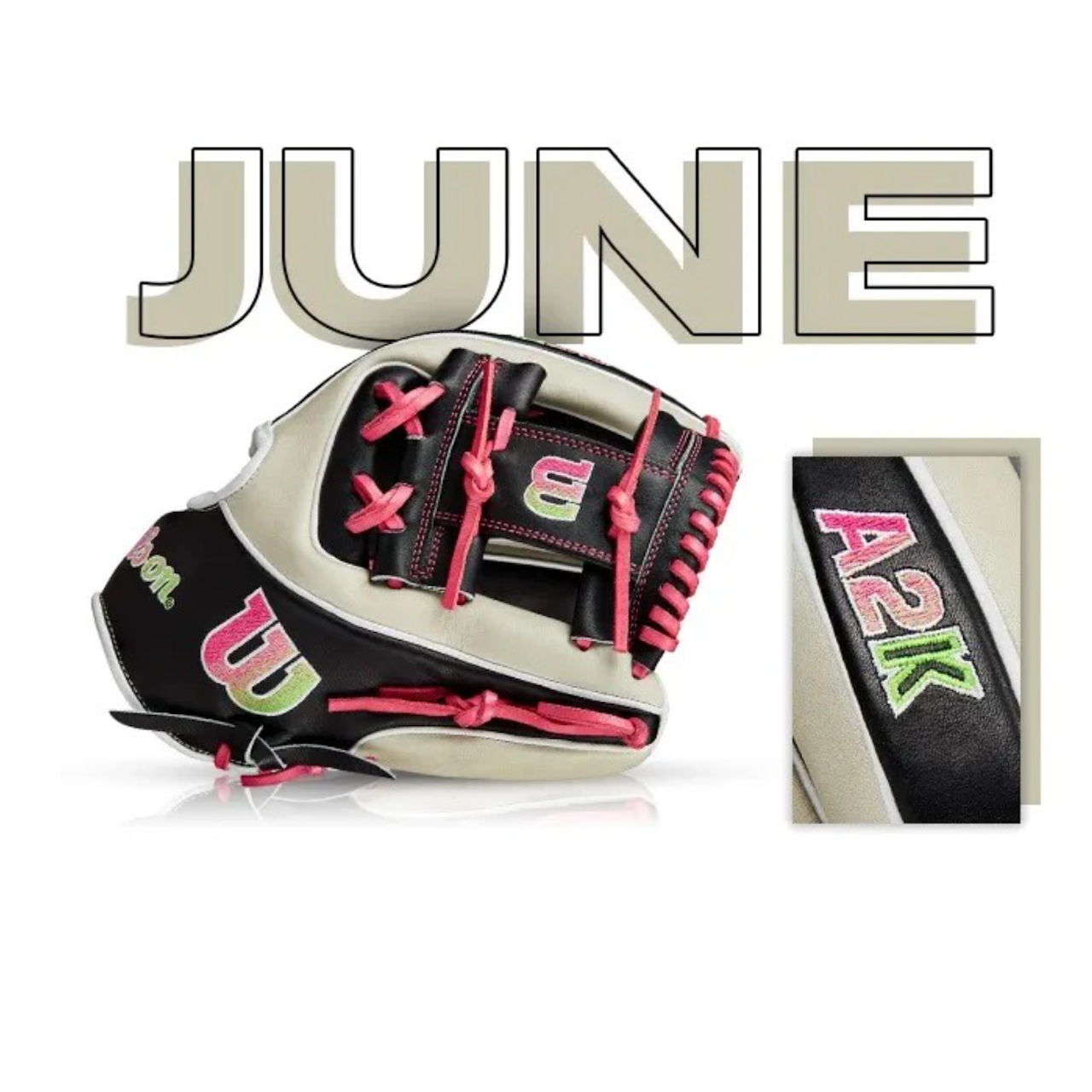 Wilson Glove of The Month (GOTM) June 2024 A2K Custom 1724 Pattern - 1