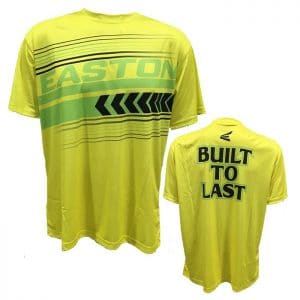 Easton Built to Last Short Sleeve Shirt (Neon Yellow/Green/Black)