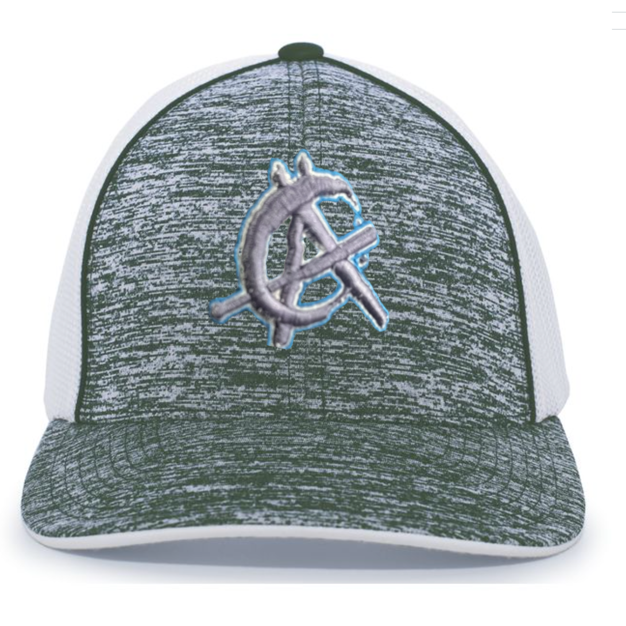 OG Anarchy Heathered Navy Pacific 406F Hat - HAT-OG-ANA-406F-NAVY-HEAT